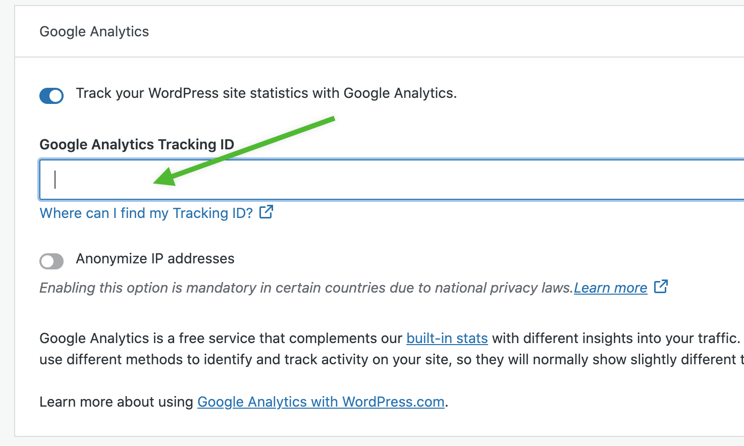 Google Analytics