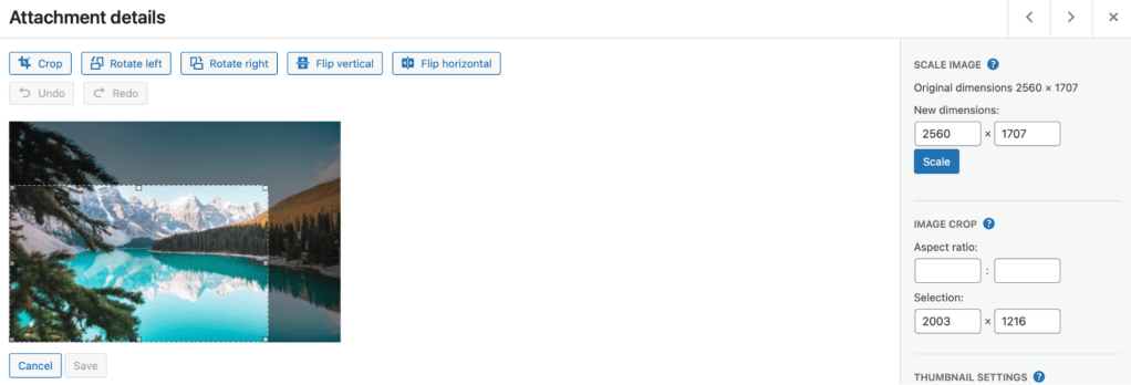 How to Edit and Resize Images in WordPress + Crop & Rotate