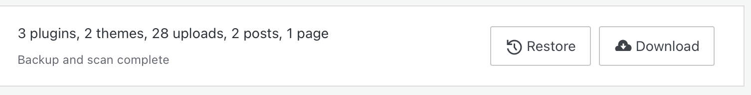 Restore a Website with Jetpack VaultPress Backup