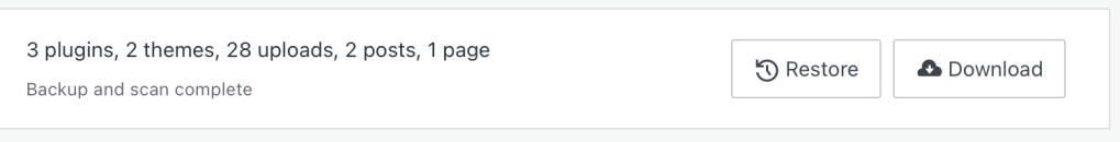 Restore a Website with Jetpack VaultPress Backup
