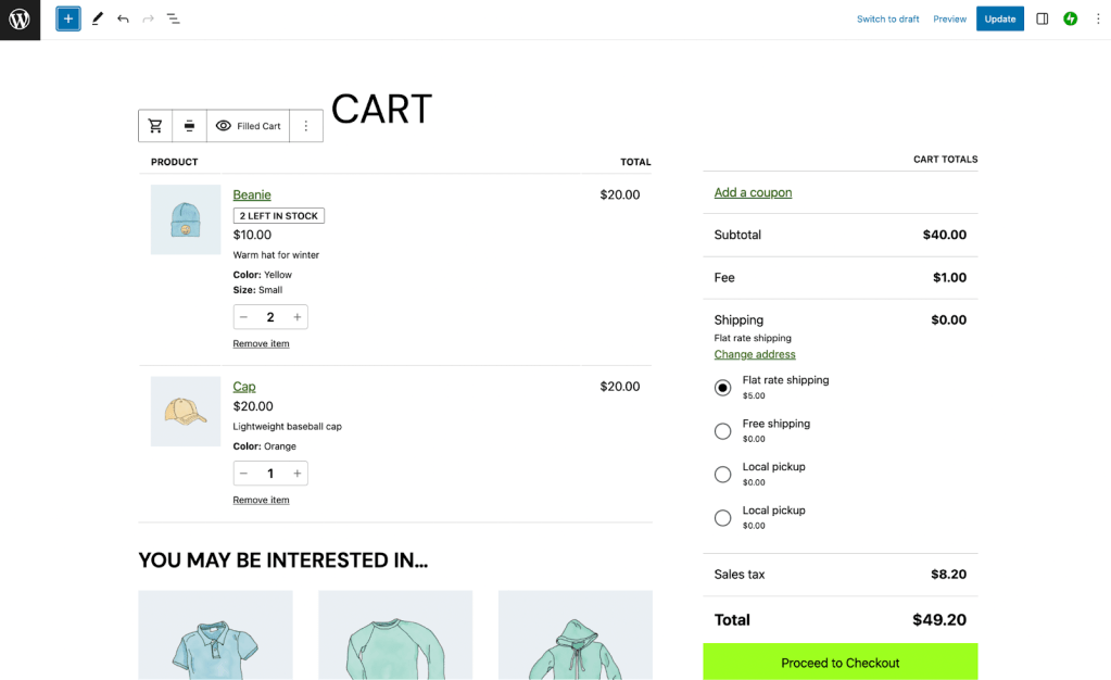 How to Edit & Customize Your WooCommerce Cart Page